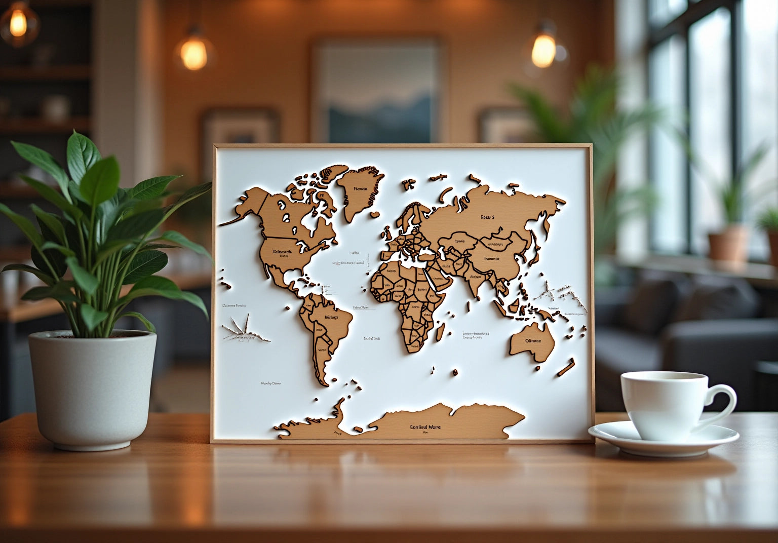4 Strategies for Choosing a World Map as a Corporate Gift – Pangea Maps