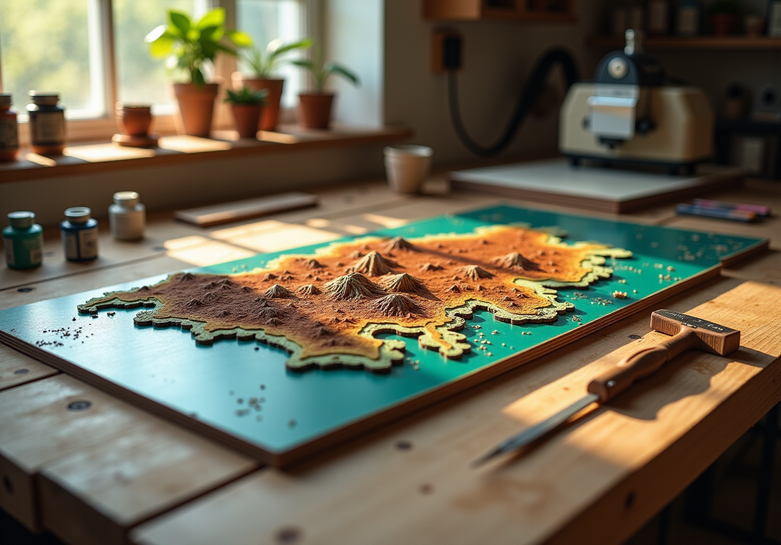 Master 3D Map Crafting: Create Your Own Map World Wood – Pangea Maps