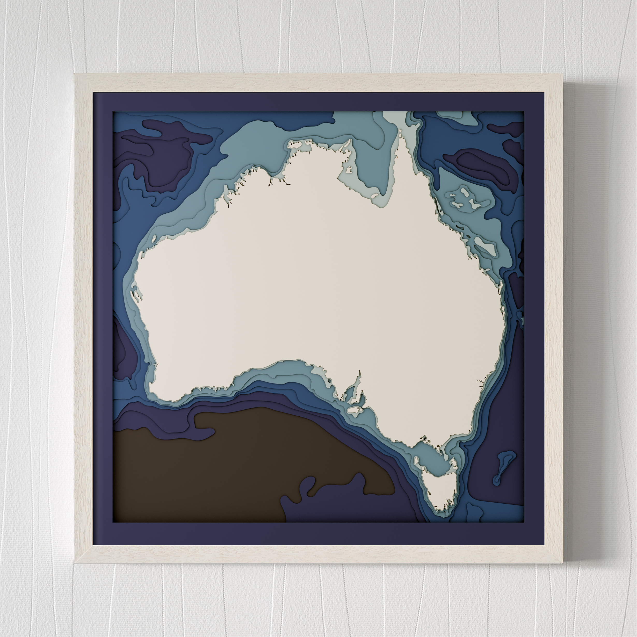 3D Water Maps of Oceans, Lakes & Coastlines | Pangea Maps