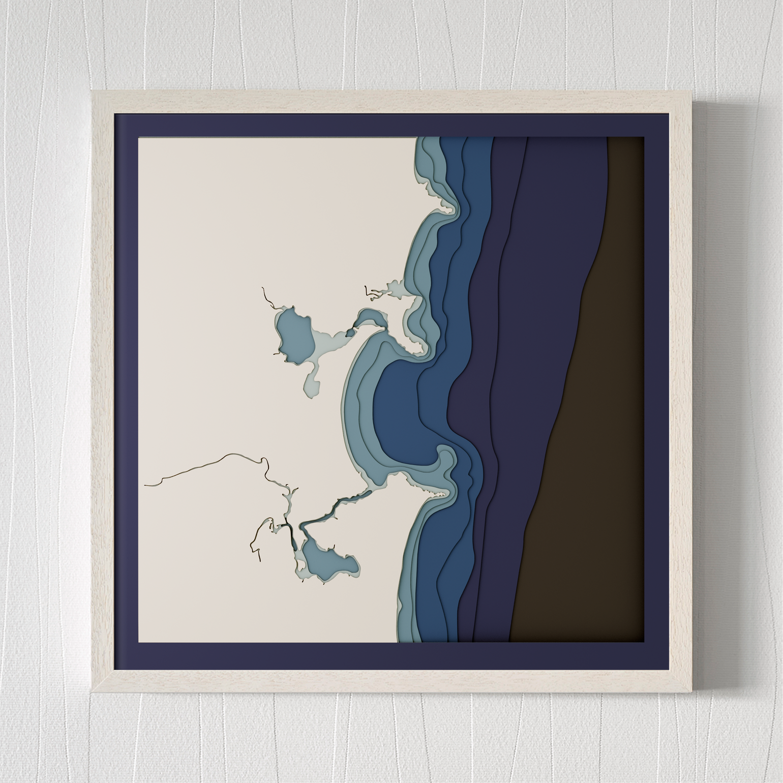 3D Map of Merimbula Bay, Pambula, NSW, AUS – Pangea Maps