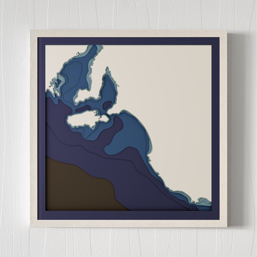 3D Australian Waterscape Maps | Pangea Maps